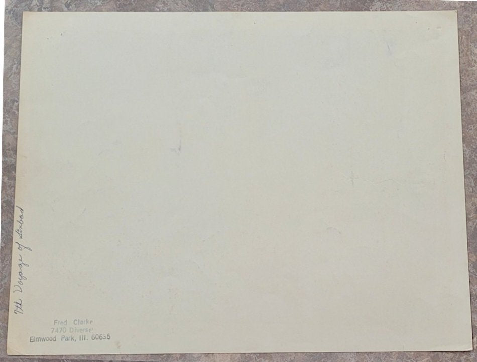 7th Voyage of Sinbad Original Vintage Lobby Card Classic Horror ...