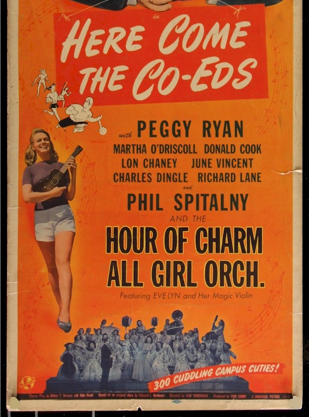 Here Come the Co-eds Abbott Costello Vintage Movie Poster – CVTreasures