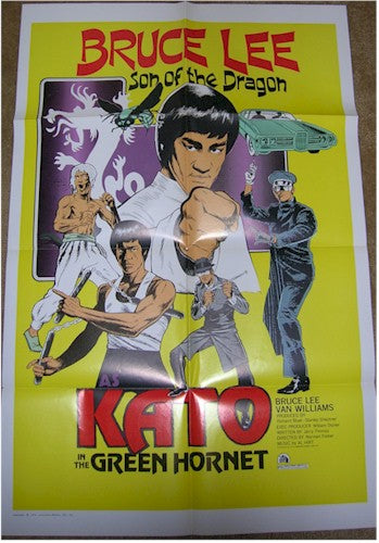Kato, Bruce Lee 1974 Original One Sheet (27x41") – CVTreasures