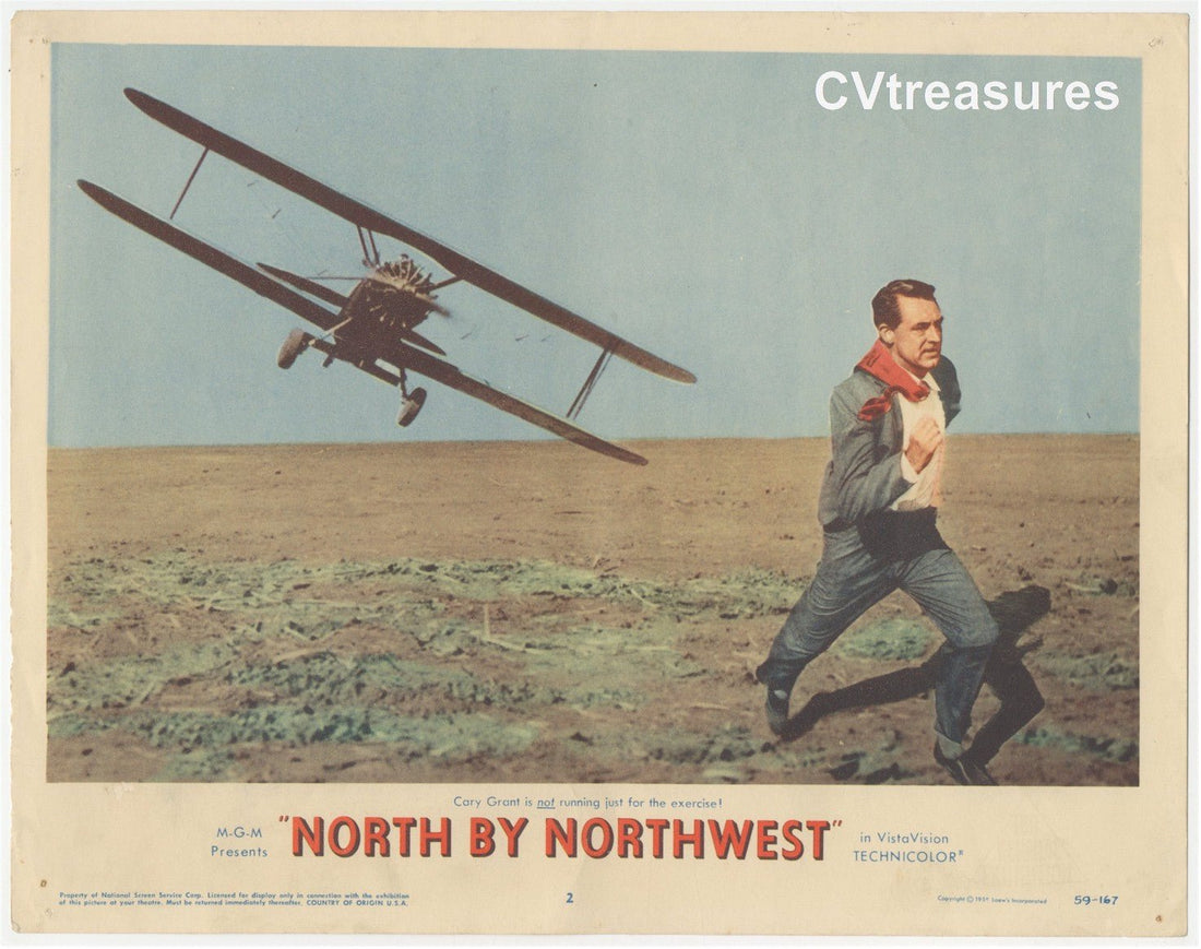 Alfred Hitchcock's North by Northwest Sci Fi Authentic Original Vintag ...