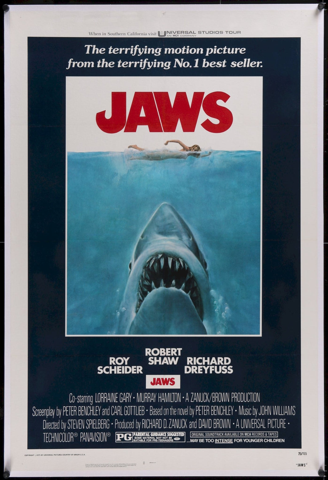 Jaws Vintage Movie Posters For Sale – CVTreasures