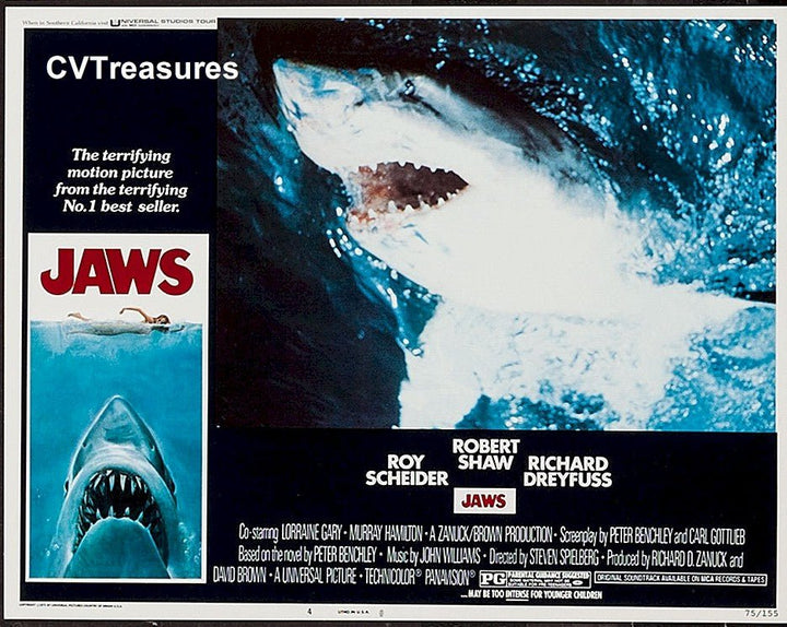Jaws Vintage Movie Posters For Sale – CVTreasures
