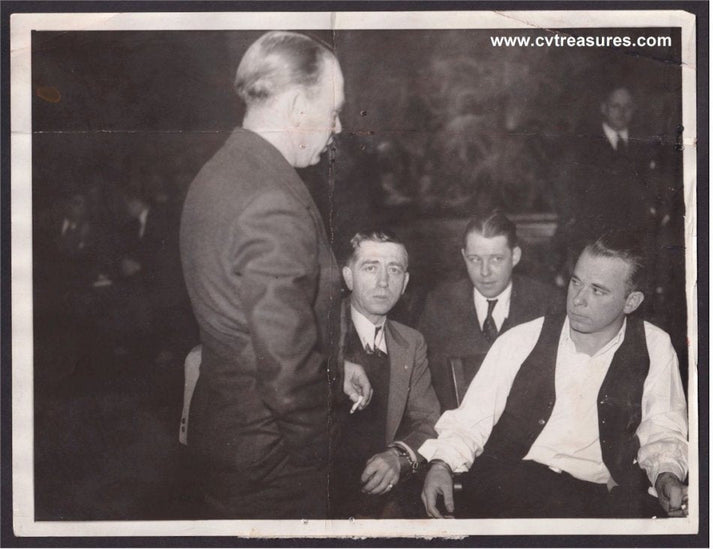John Dillinger Original Authentic Vintage Escape Historic PSA Certifie ...