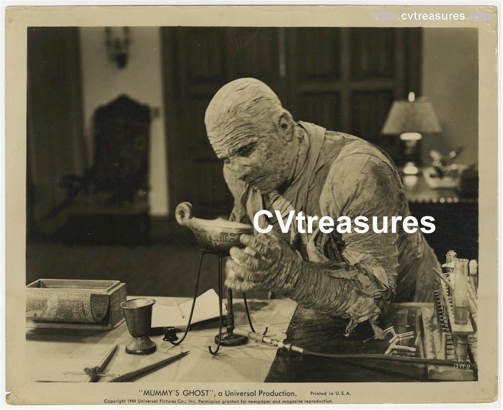 MUMMY'S GHOST Original Vintage still photo Lon Chaney 1944 – CVTreasures